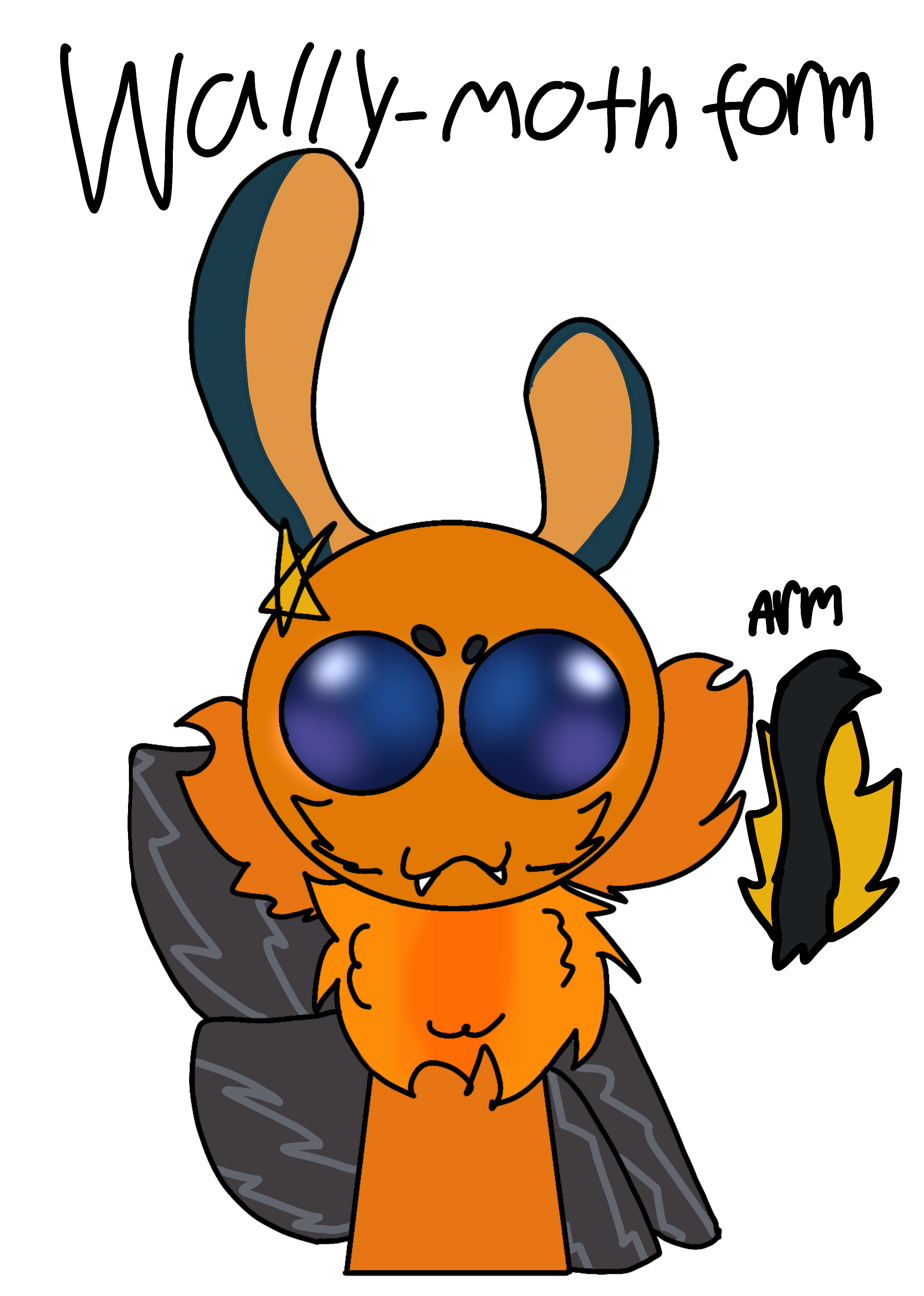 Wally (fake moth form) - ibisPaint