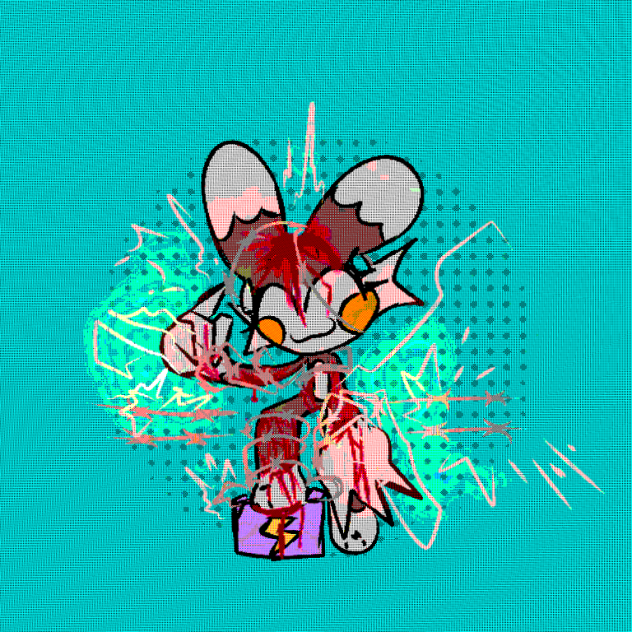 CRAZY BUNNY AAAAAAA - ibisPaint