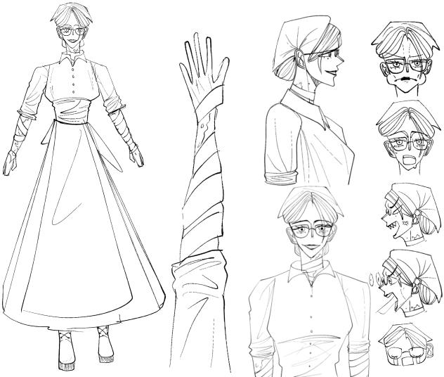 One Piece Orginal Character Sheet - ibisPaint
