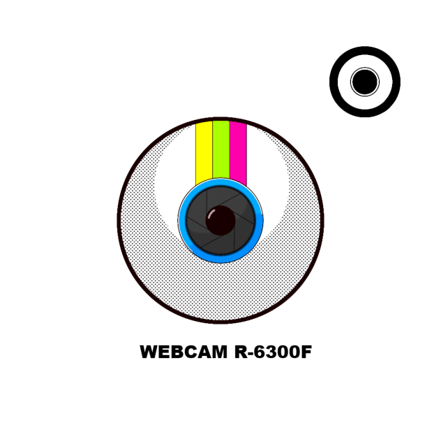 WebCAM R-6300F - ibisPaint