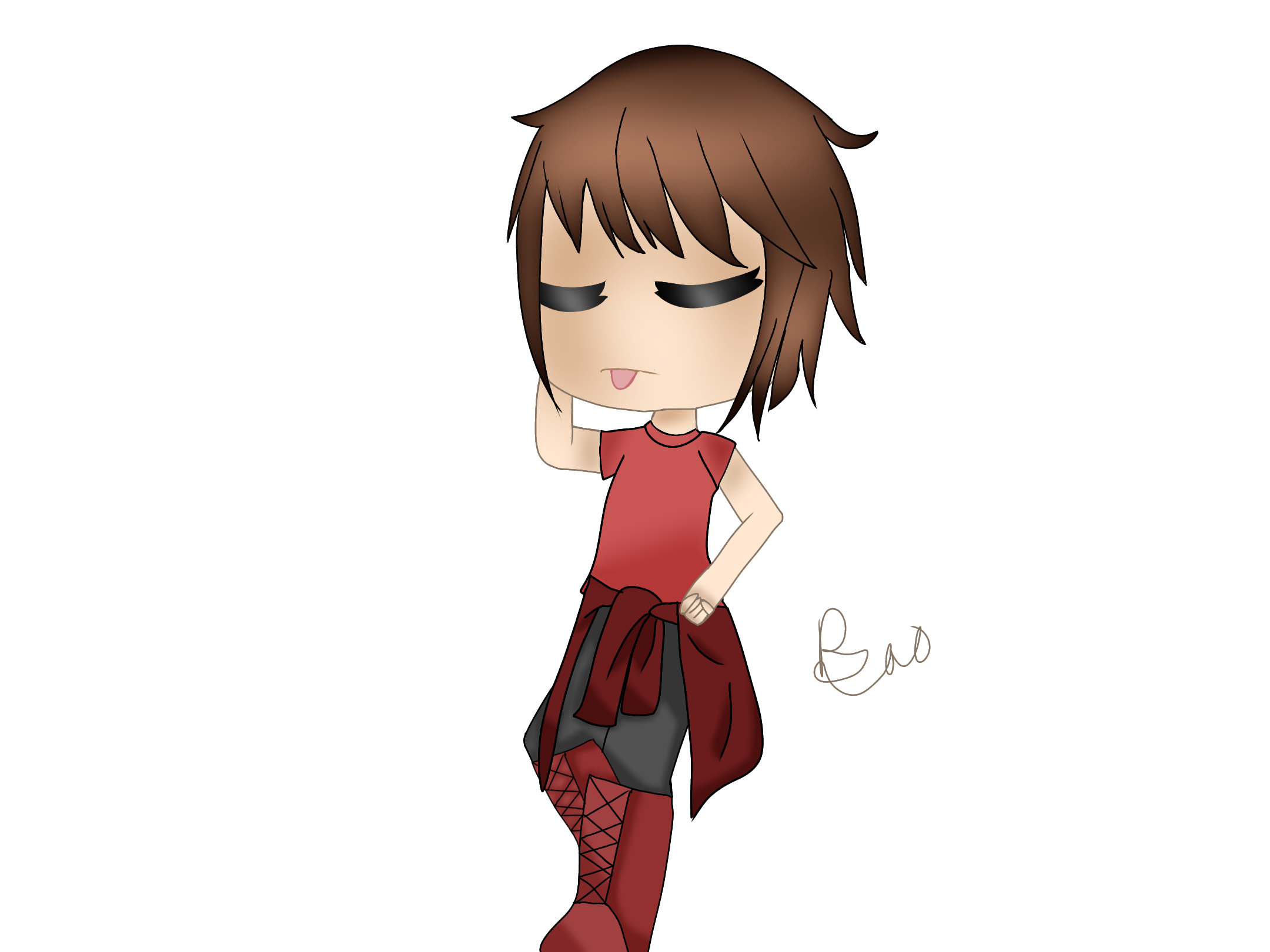 Micheal gacha edit - ibisPaint