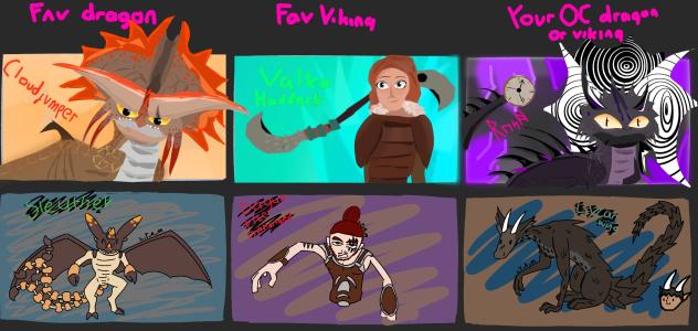 HTTYD Collab(with Rush) - ibisPaint