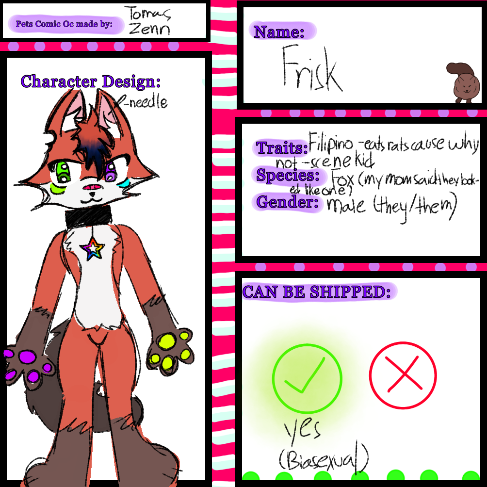 PETS CHARECTER SHEET - ibisPaint