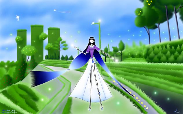 Road of the Forest Fairies - ibisPaint