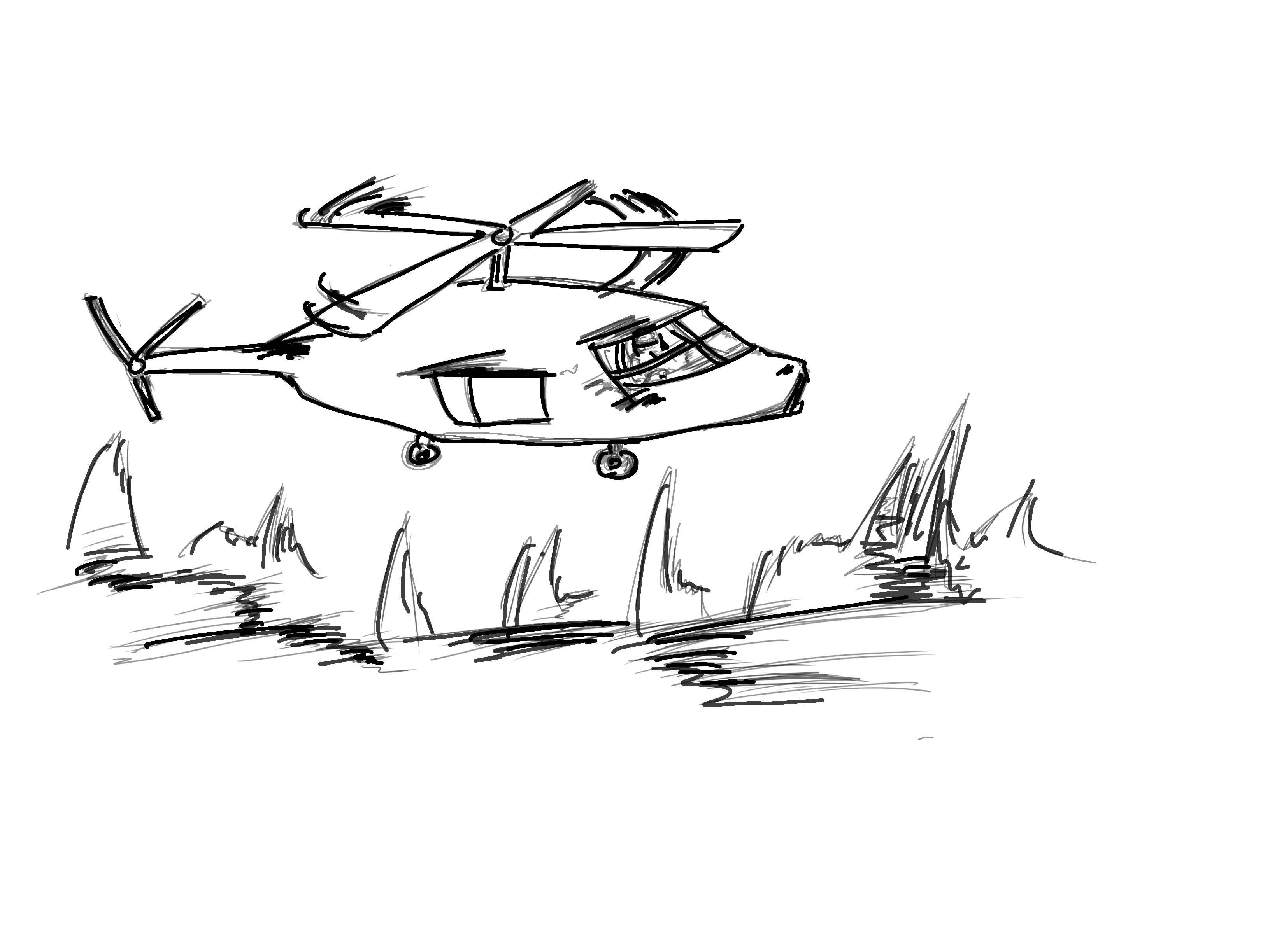 Helicopter - ibisPaint