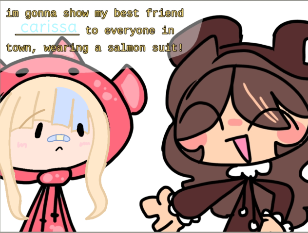 salmon suit collab♡ - ibisPaint