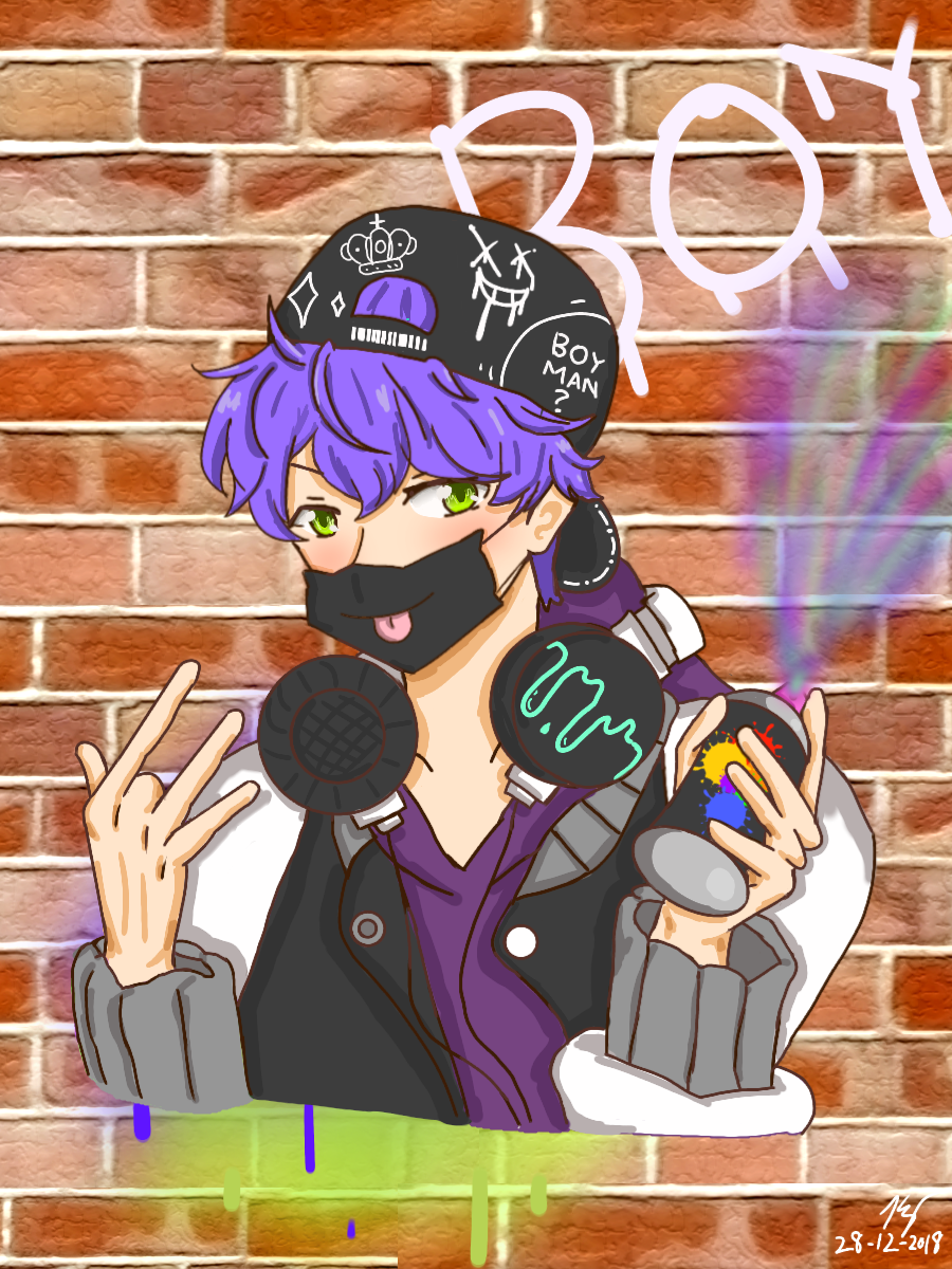 Yo! cool boy - ibisPaint