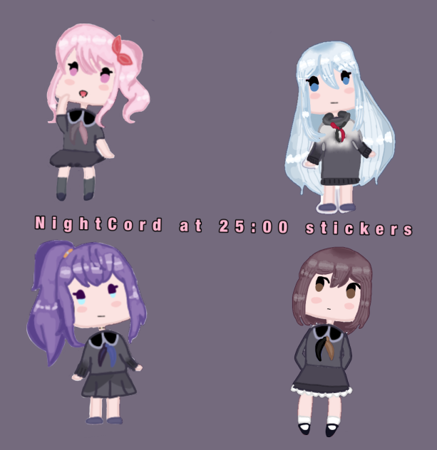 NightCord at 25 00 stickers - ibisPaint