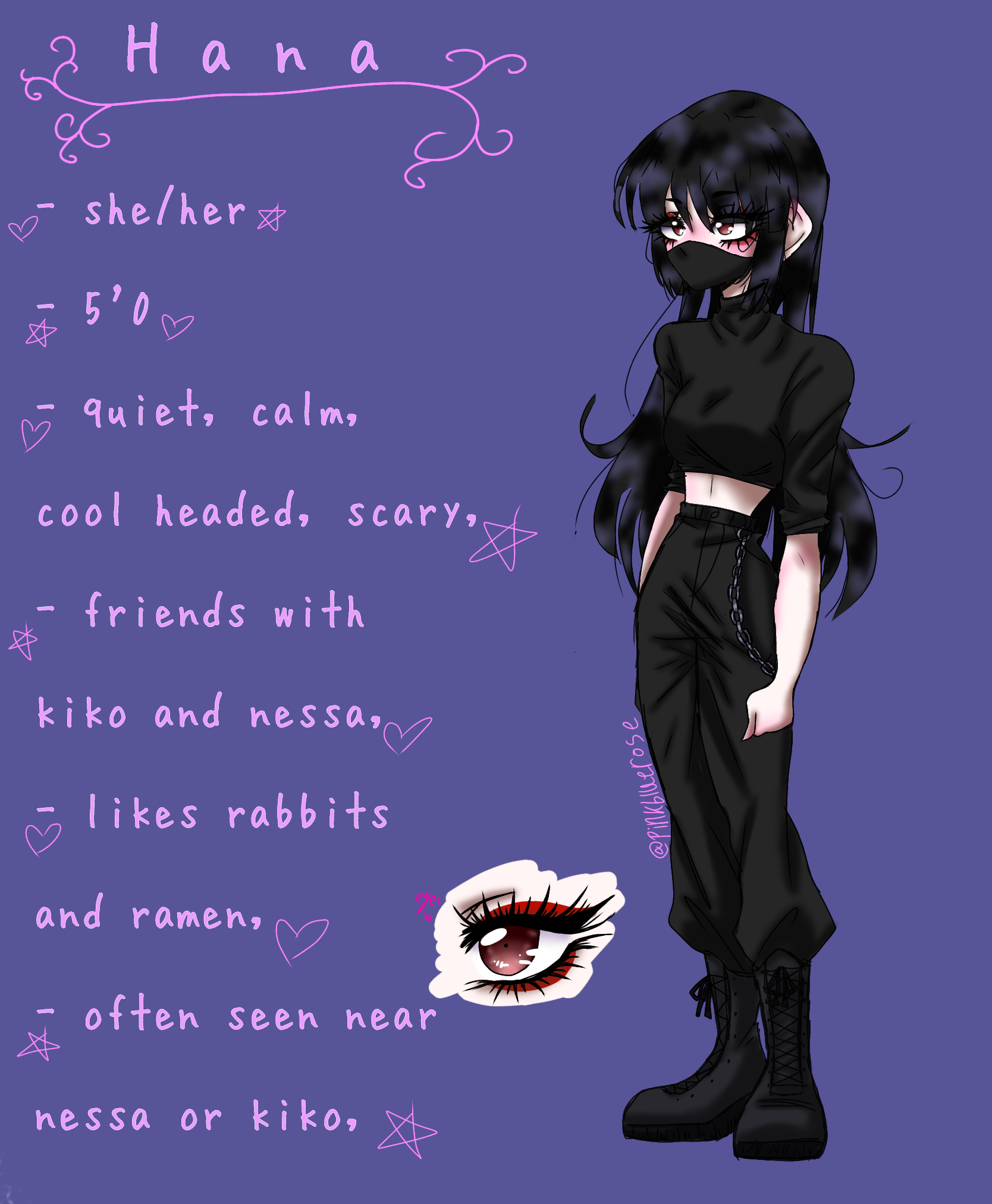 hana ref sheet! - ibisPaint