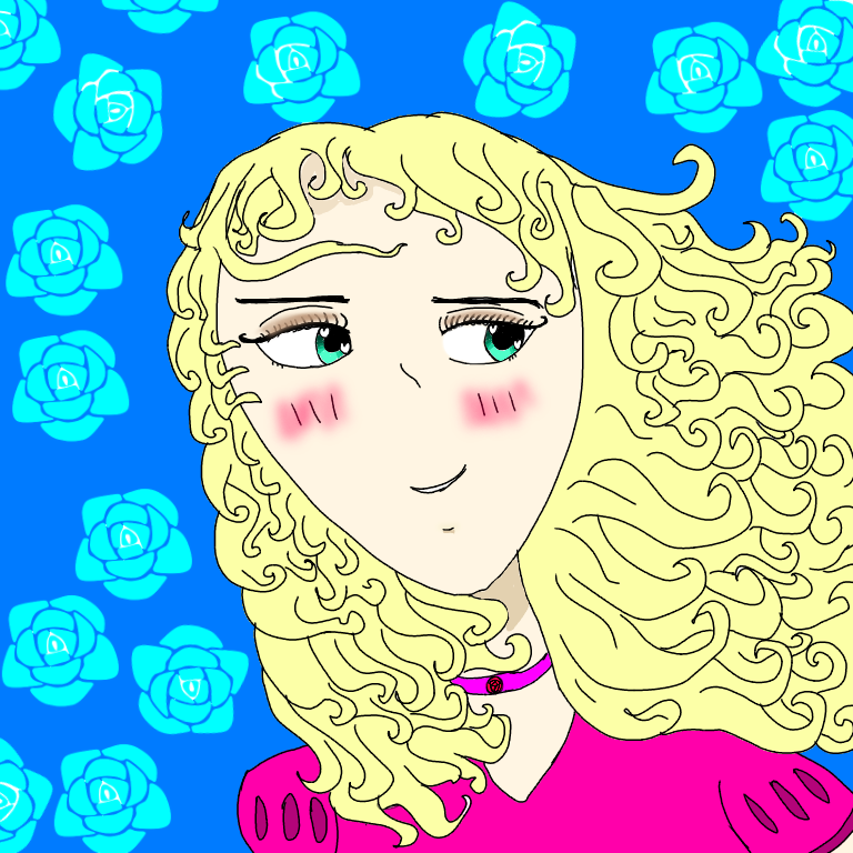 The Blue Rose Princess - ibisPaint