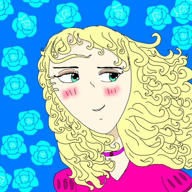 The Blue Rose Princess - ibisPaint