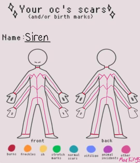 Siren's marks - ibisPaint