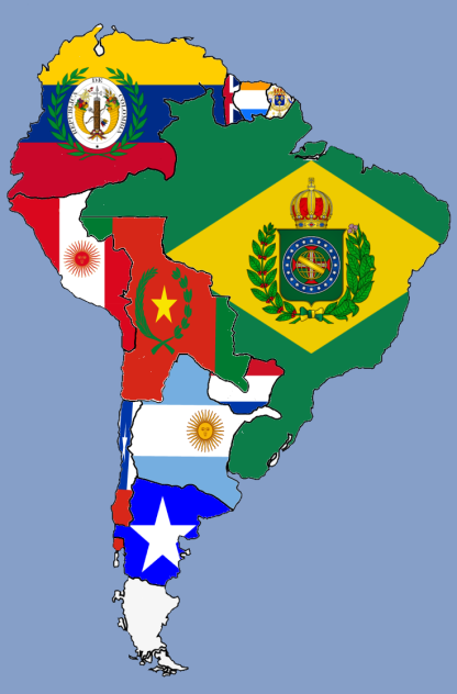 south america 1825 - ibisPaint