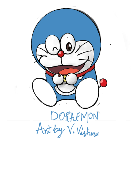 Doraemon perfect Drawing 🥳🥳 - ibisPaint
