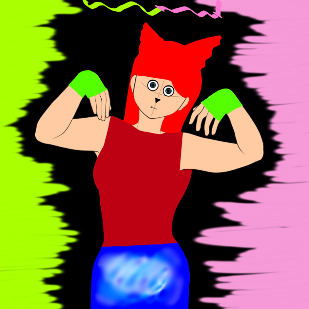 Red wolf - ibisPaint