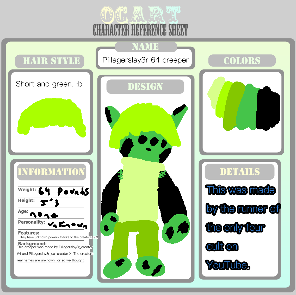 A human creeper... - ibisPaint