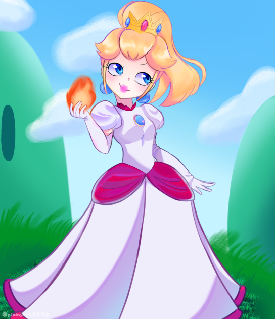 Fire princess🍑🔥 - ibisPaint