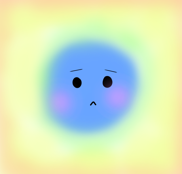 Blue Blob - ibisPaint
