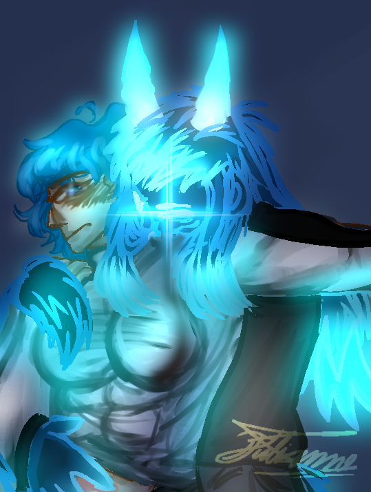 Collab 37 (Keith's buff lady captor)😏 - ibisPaint