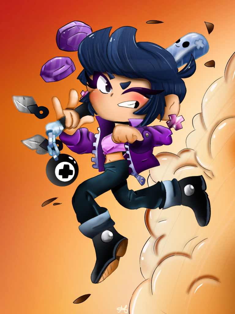 BiBi - brawl stars - ibisPaint