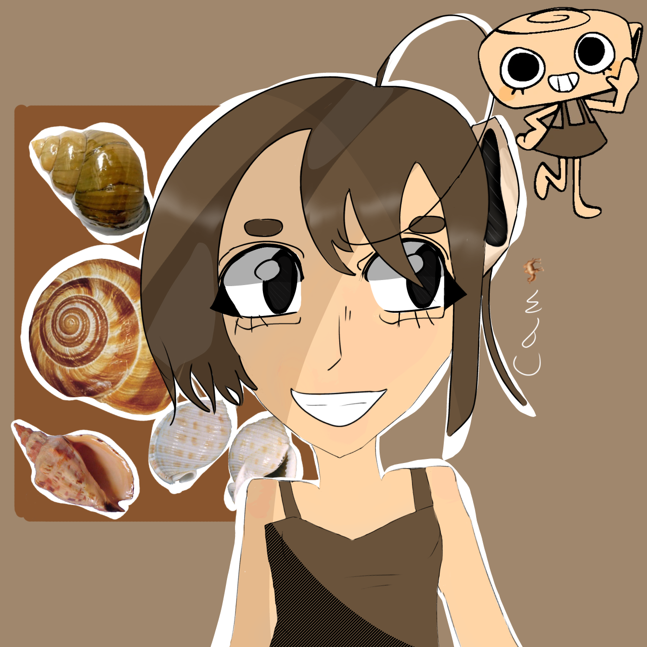 Human Shelly!🐚 - ibisPaint