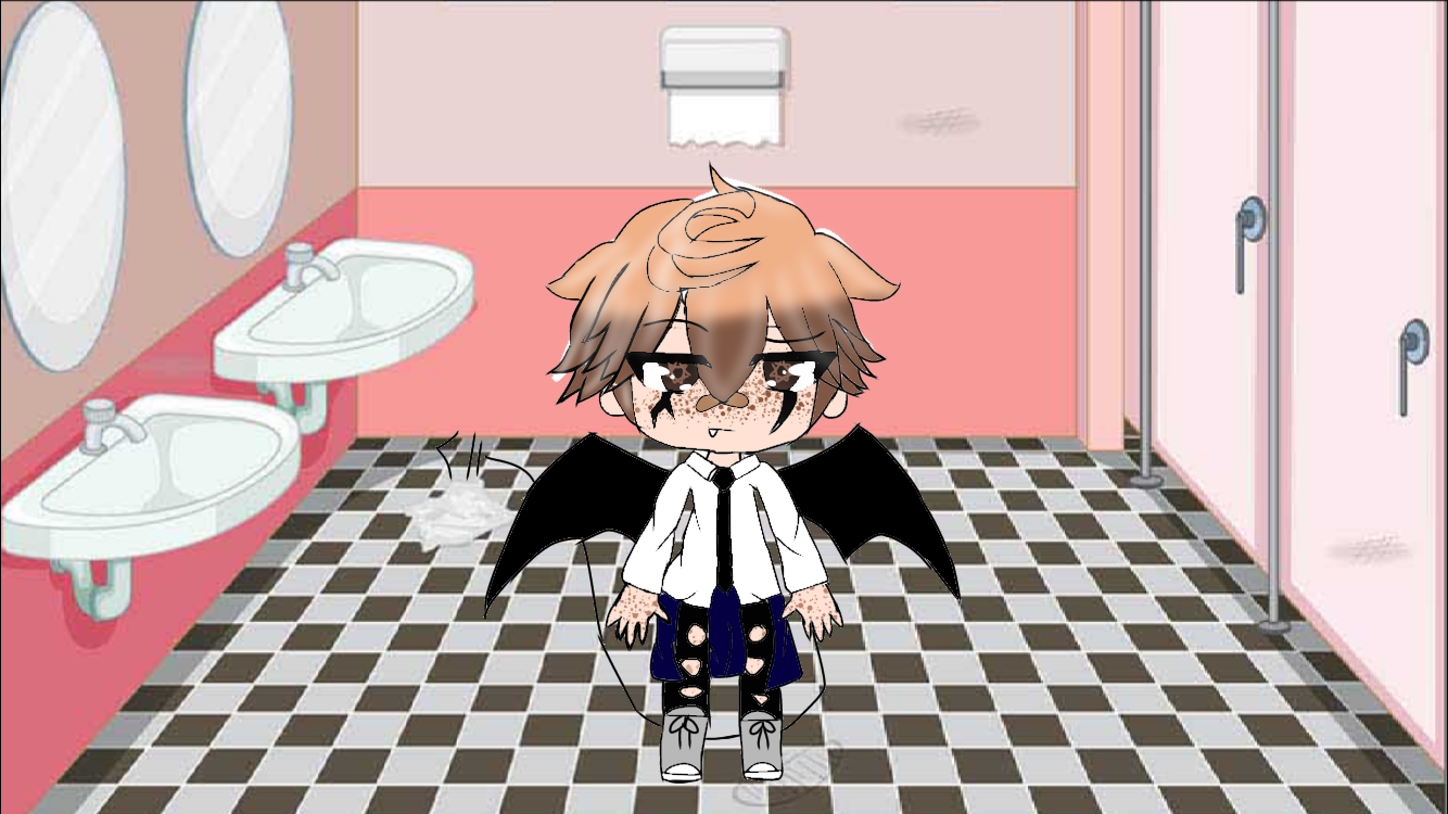 Front facing gacha character - ibisPaint