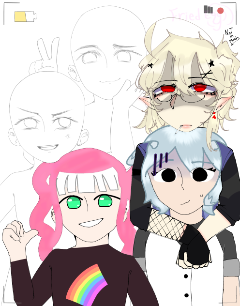 Selfie collab - ibisPaint