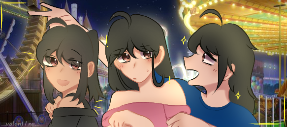 Amusement park😍😍 - ibisPaint