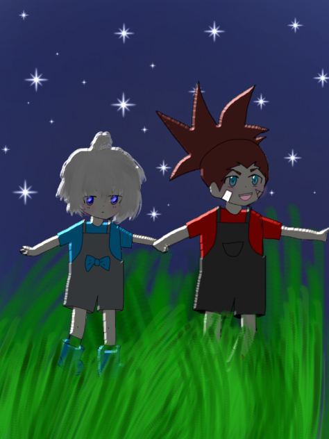 Aiger x blue - ibisPaint