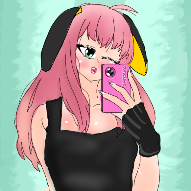 Anya in her teens - ibisPaint