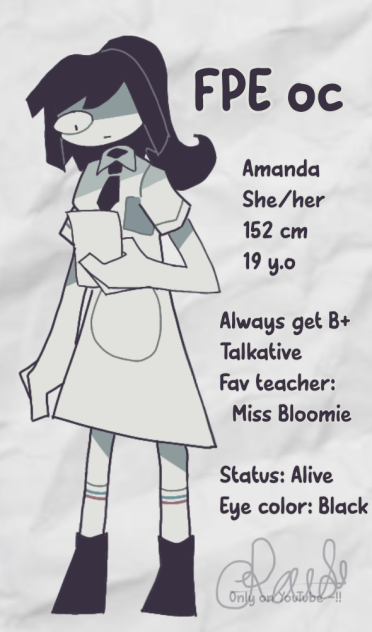 FPE oc — Amanda - ibisPaint