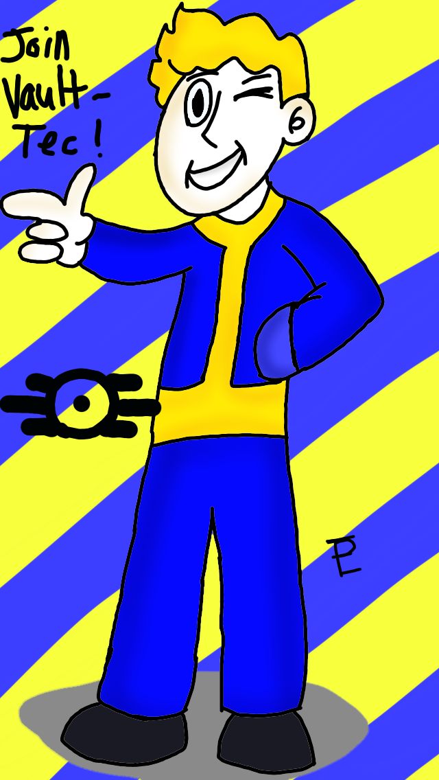Vault Boy speedpaint! - ibisPaint