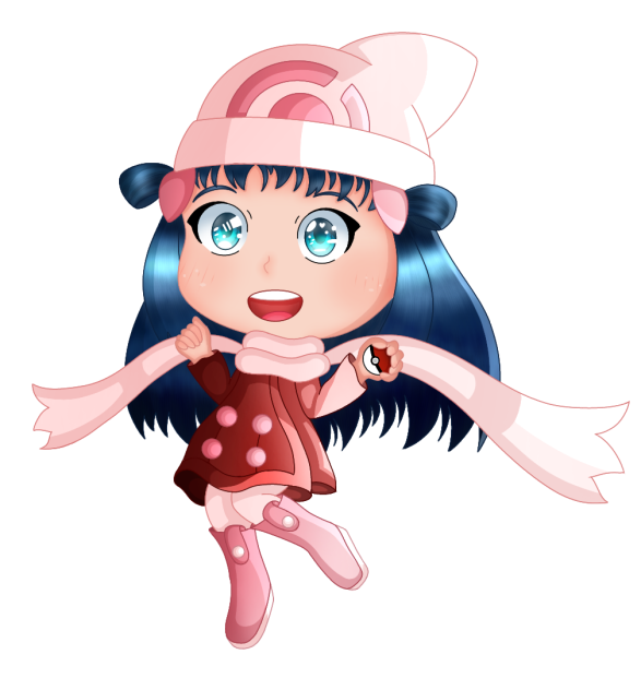 Dawn Chibi redraw - ibisPaint