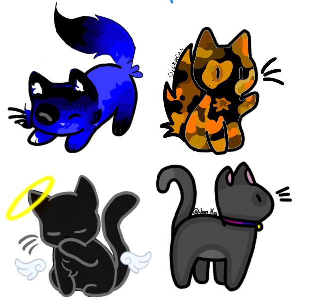 Cat colab - ibisPaint
