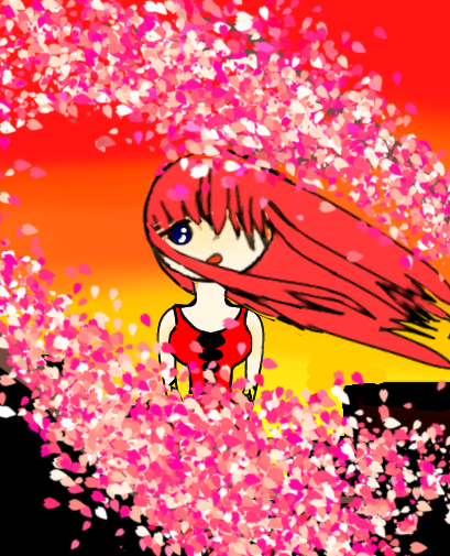 red woman - ibisPaint