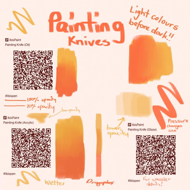 Painting Knives - ibisPaint