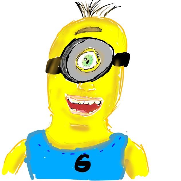 Realistic minion - ibisPaint