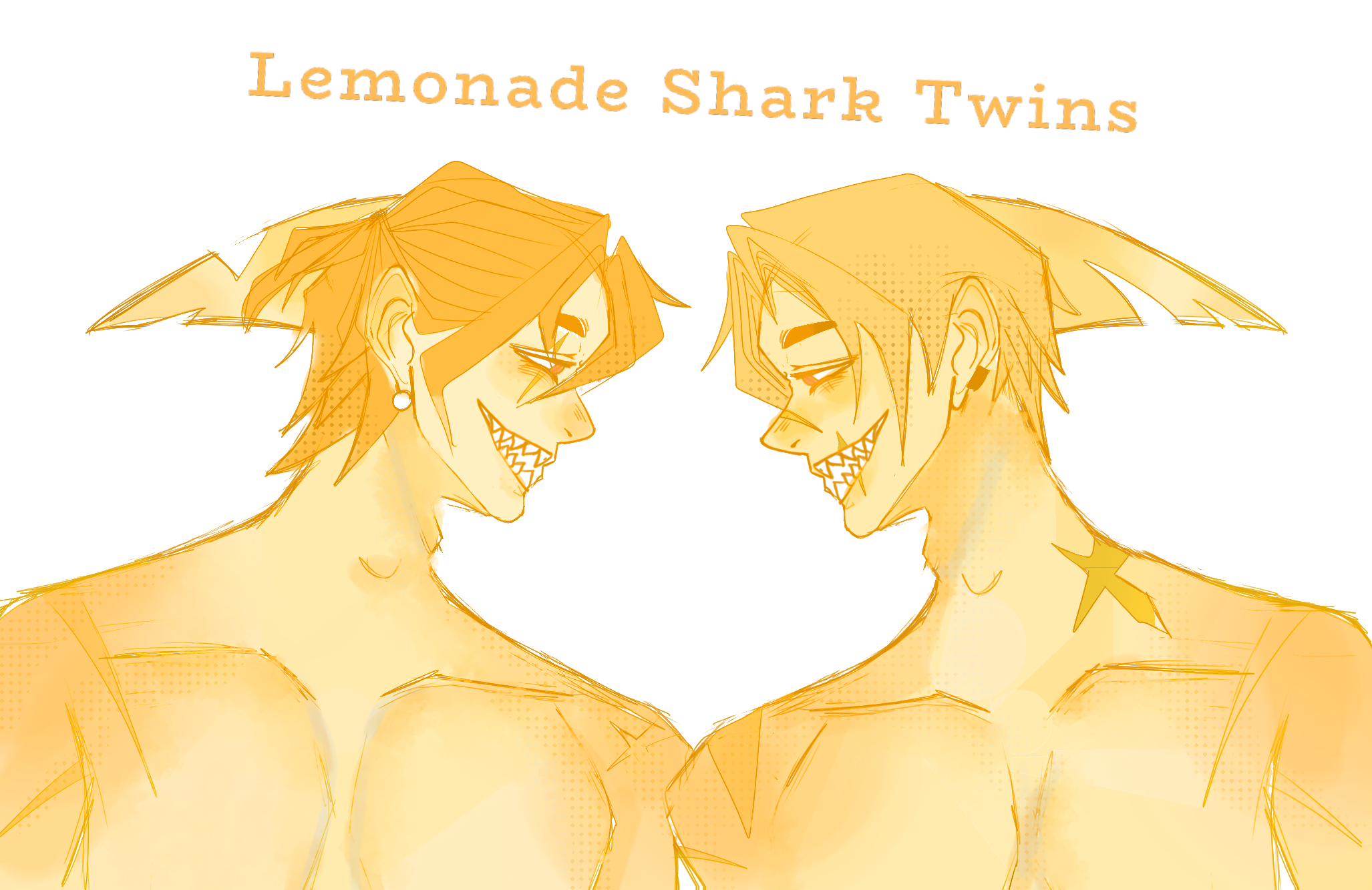 Lemonade Shark Twins - ibisPaint