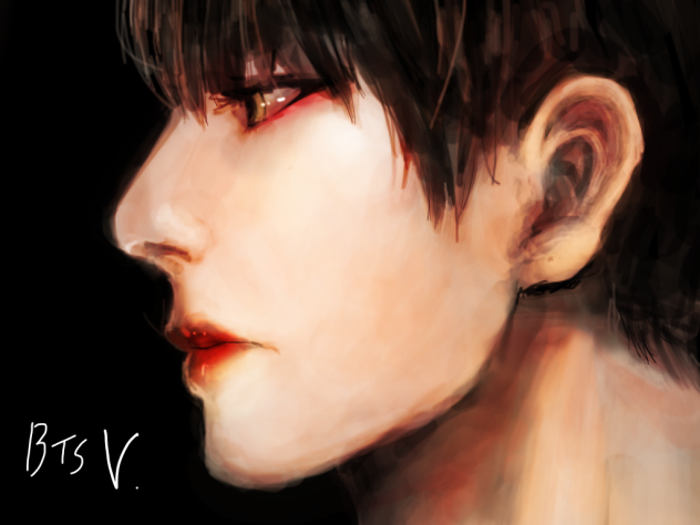 BTS V - ibisPaint
