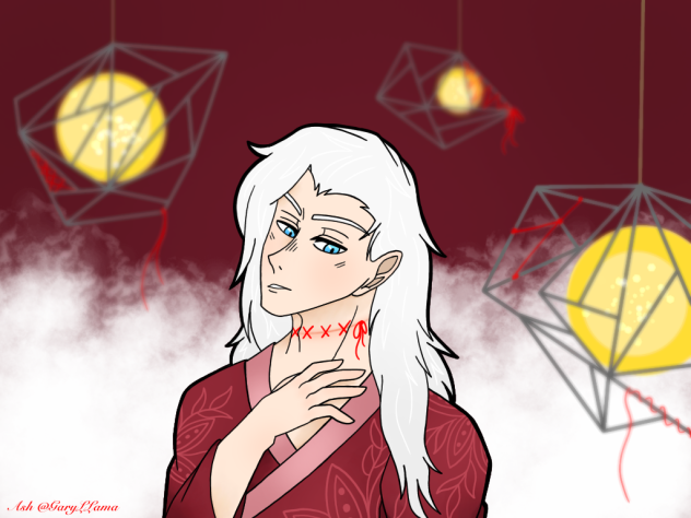 The Red String - ibisPaint