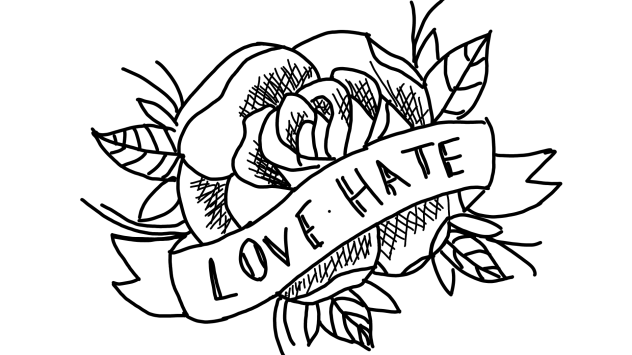Love • Hate Flower (Trace) - ibisPaint