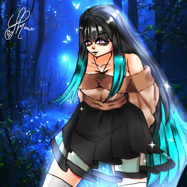 blue night - ibisPaint