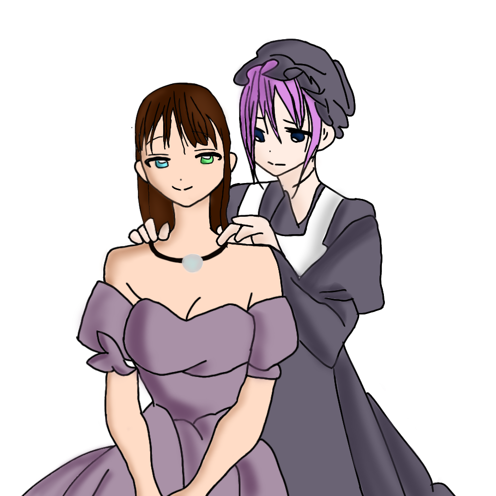 F! GNF and Nihachu using Deviantart Base - ibisPaint