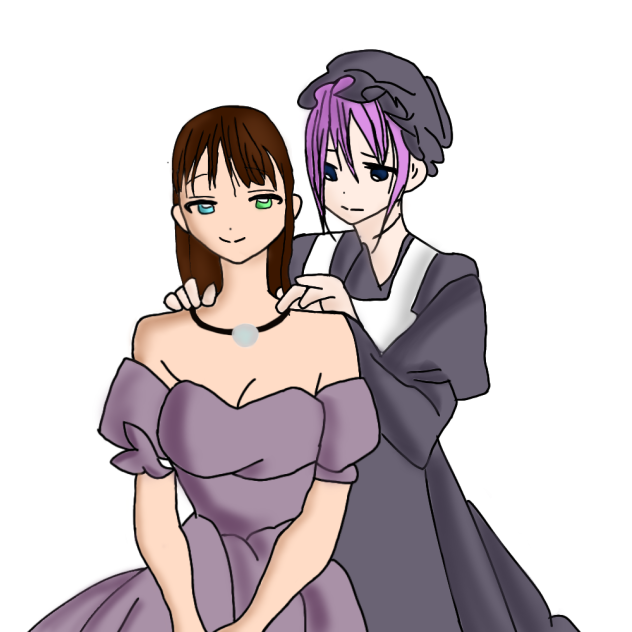 F! GNF and Nihachu using Deviantart Base - ibisPaint