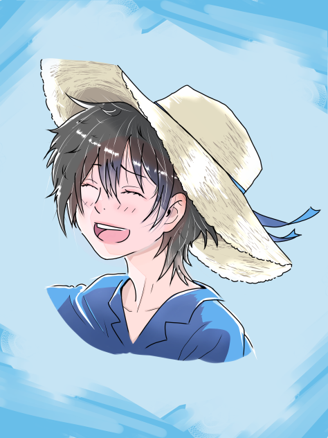 The strangers by the shore (fan art) - ibisPaint