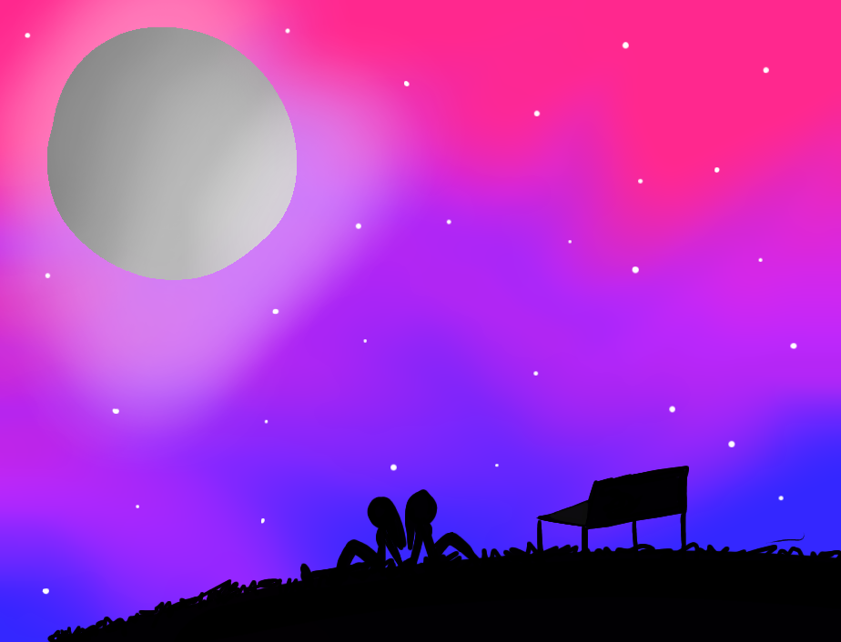 Night Outside - ibisPaint