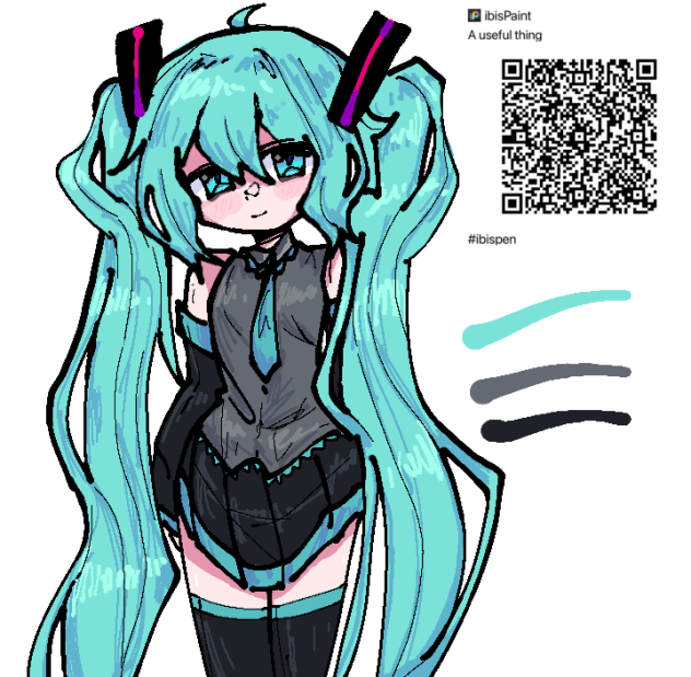Miku - ibisPaint
