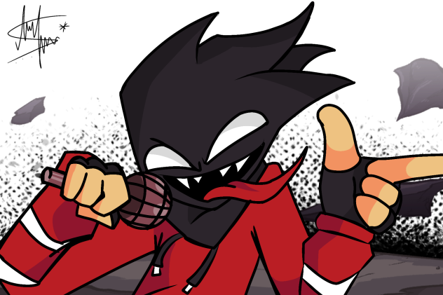 Agoti - Friday Night Funkin- speedpaint - ibisPaint