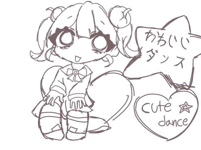 Cyute dance!! - ibisPaint