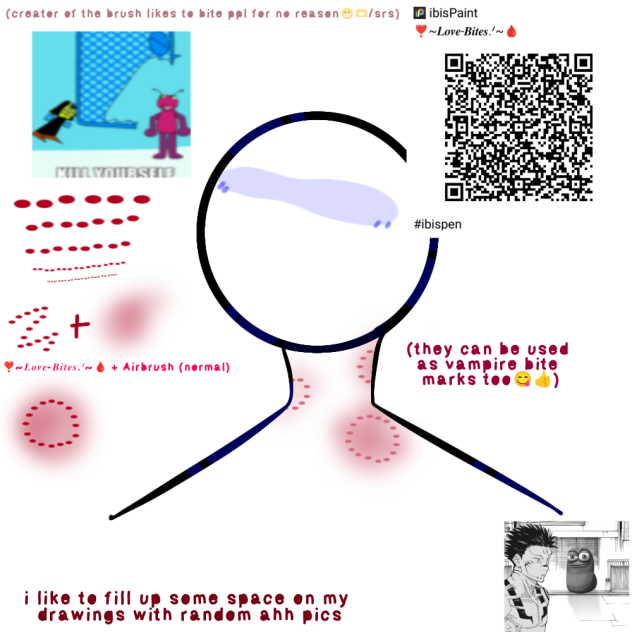 ️~𝑳𝒐𝒗𝒆-𝑩𝒊𝒕𝒆𝒔.ᐟ~🩸 (hickey brush) - ibisPaint